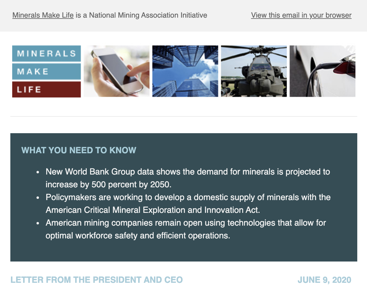 America’s Mining Industry: Pioneering Mine Safety to Continue ...