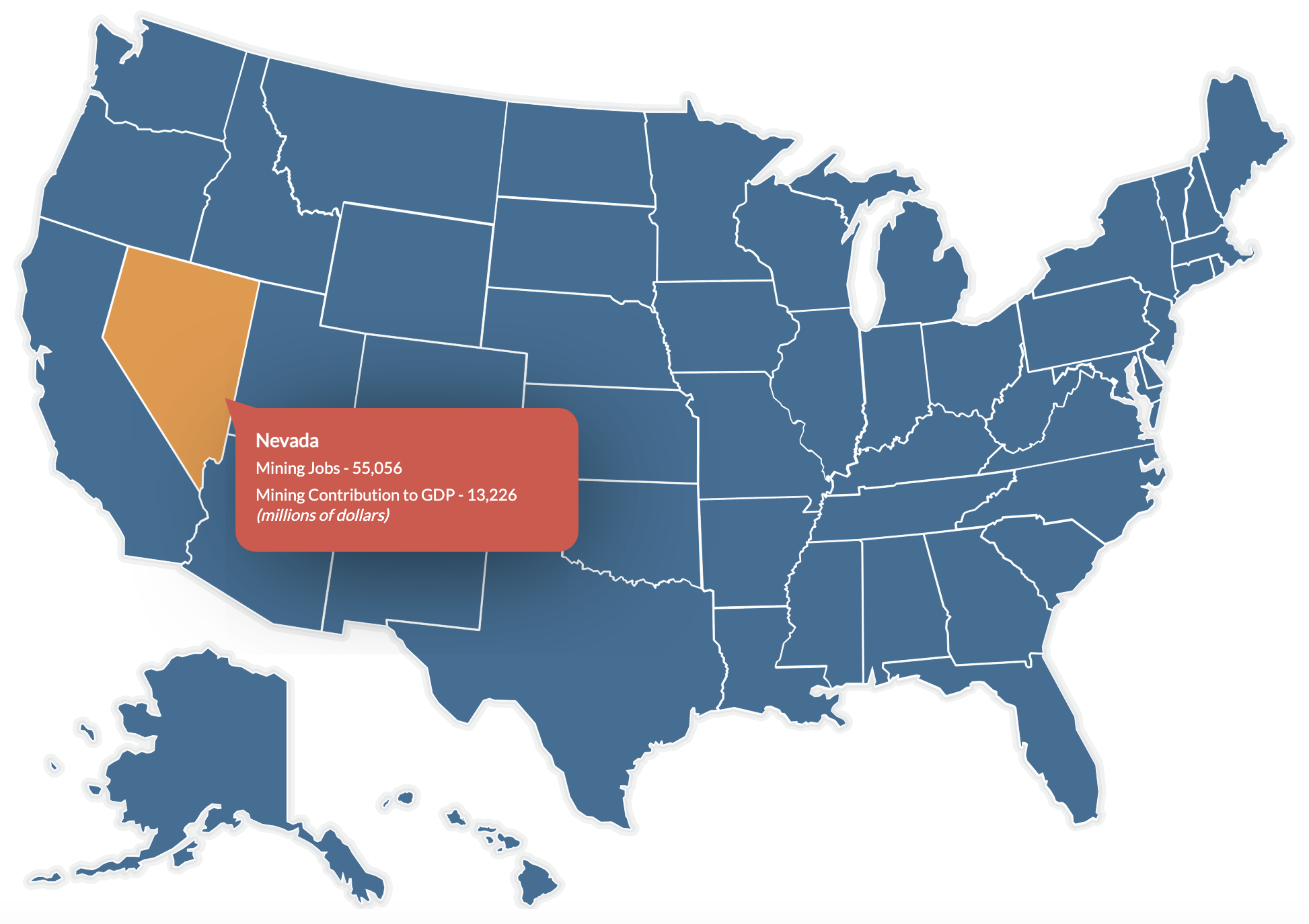 Map: Economic Impact of Mining - Minerals Make Life