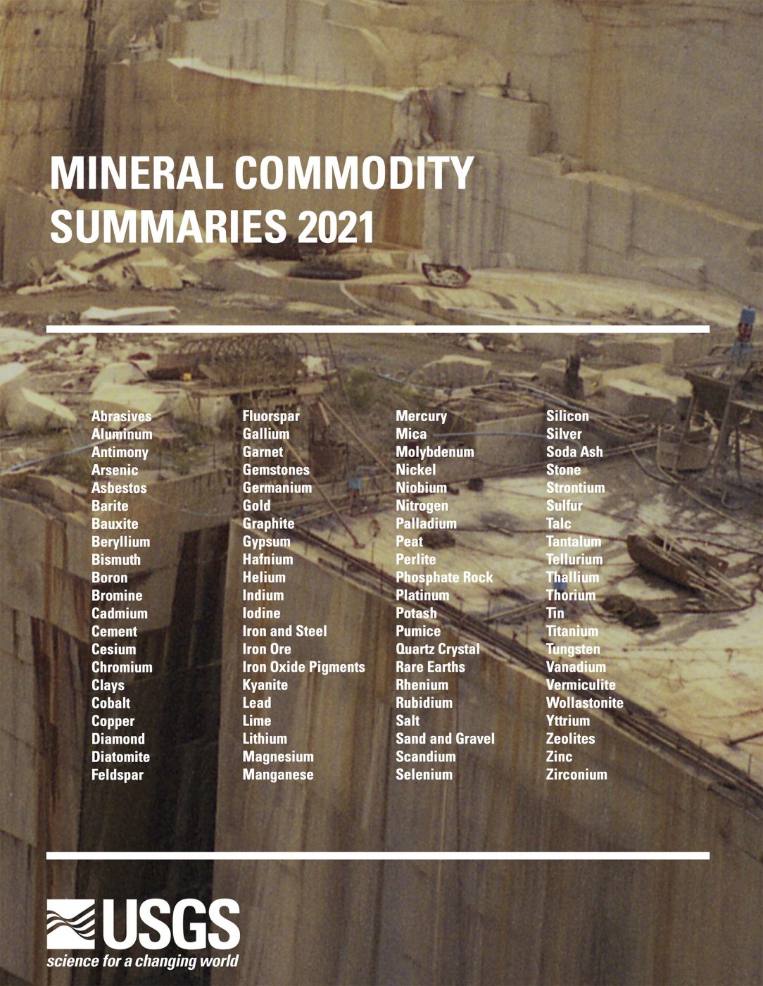 Mineral Commodity Summaries 2021 - Minerals Make Life