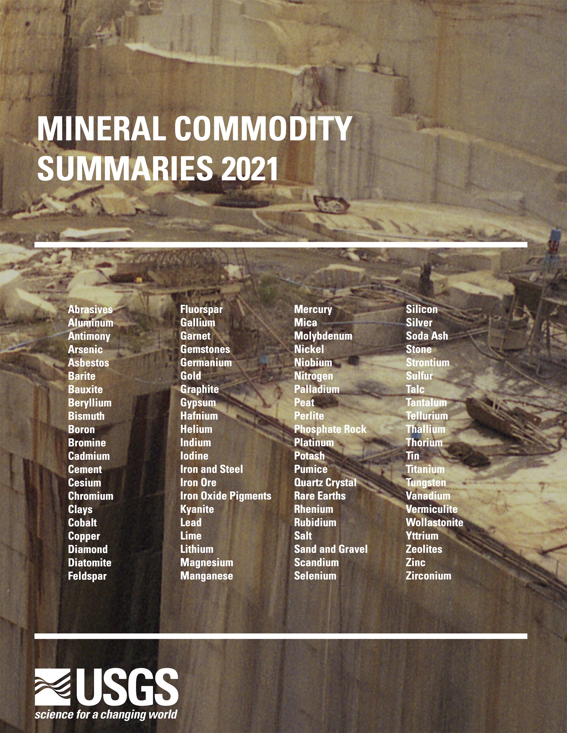 Mineral Commodity Summaries 2021 - Minerals Make Life